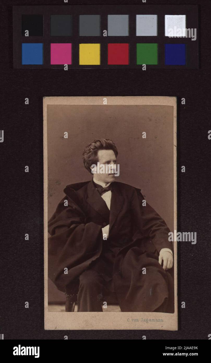 Josef Lewinsky (1835-1907), actor. Carl (C.) by Jagemann (1819-1883 ...