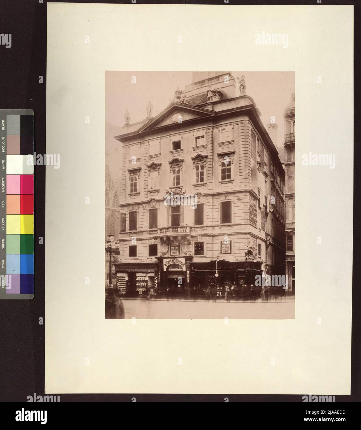 1st, Stock-in-Eisen-Platz 1 / Stephasplatz 2-Lazansky-Haus. August ...