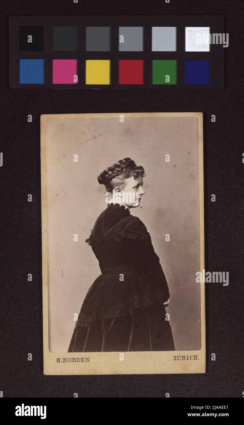 Hedwig Niemann-Raabe (1844-1905), actress. Hermann North, Photographer ...