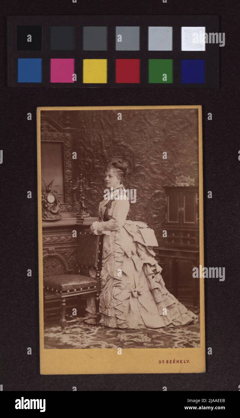 Hedwig Niemann-Raabe (1844-1905), actress. Josef Széky (1838-1901 ...