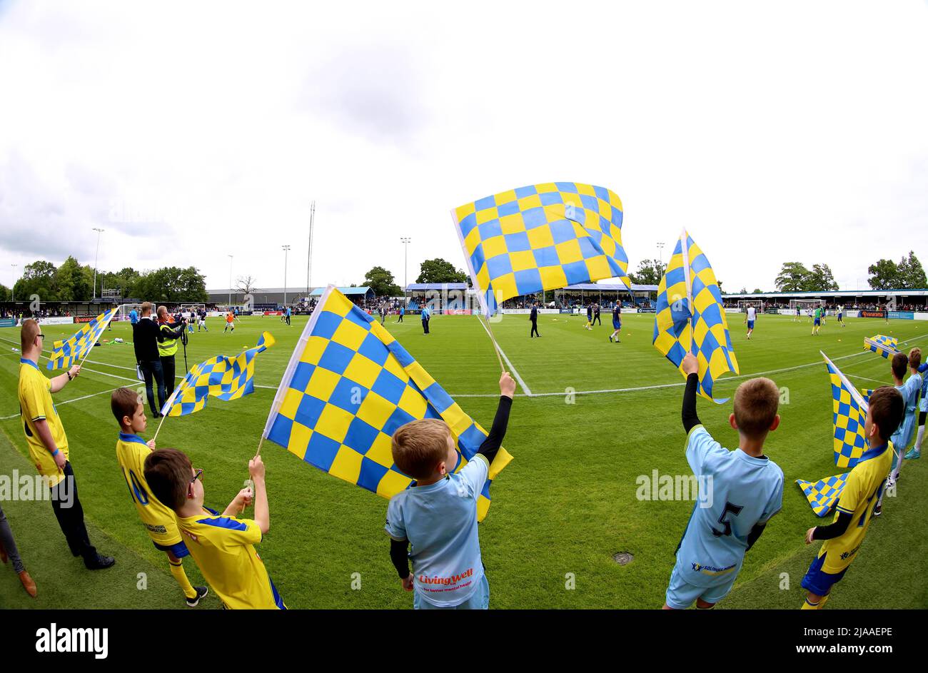 Solihull moors v chesterfield vanarama national league play hi-res ...