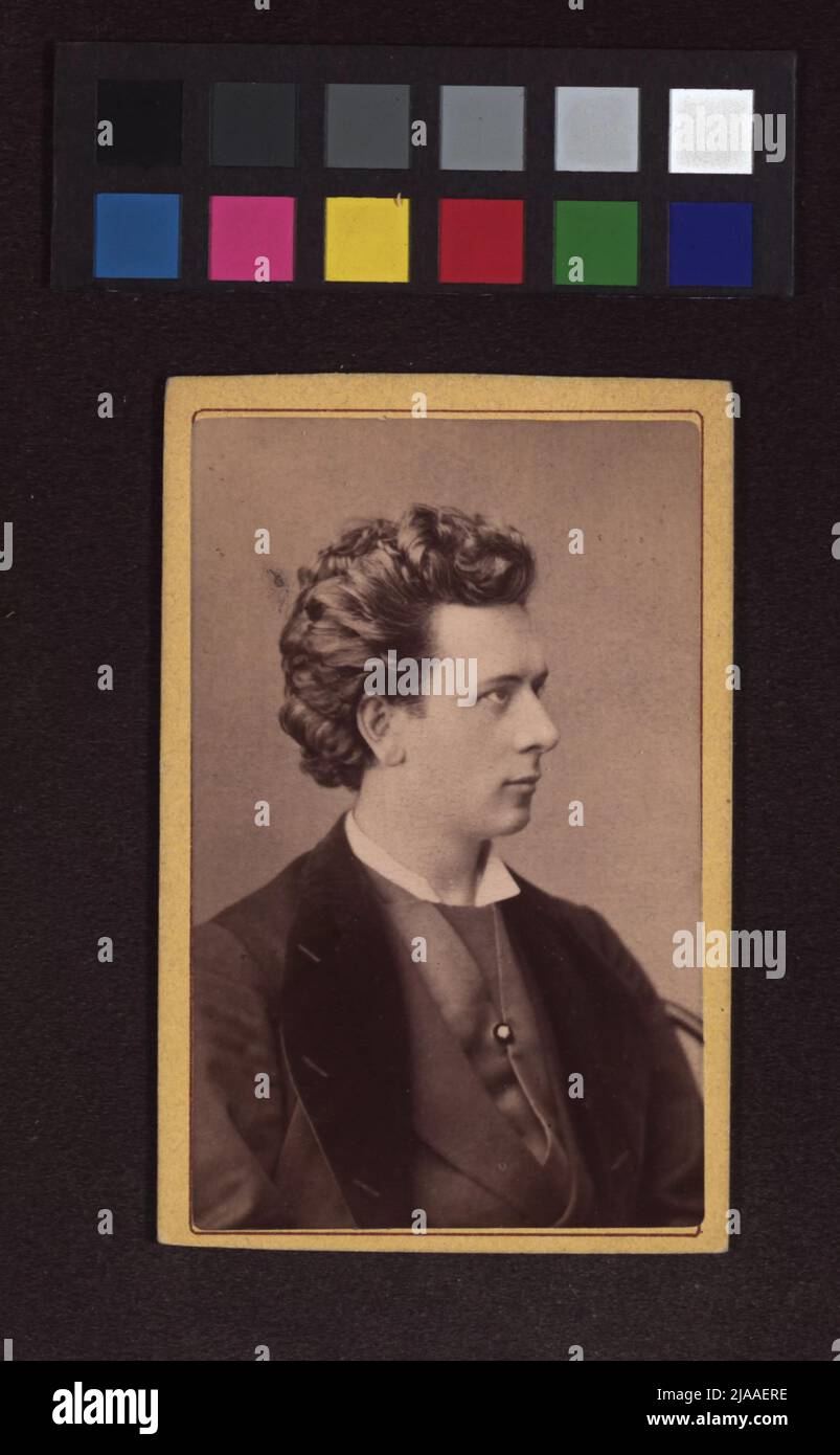 Gustav Starcke (1848-1921), actor. Leopold Bude (1840-1907 ...
