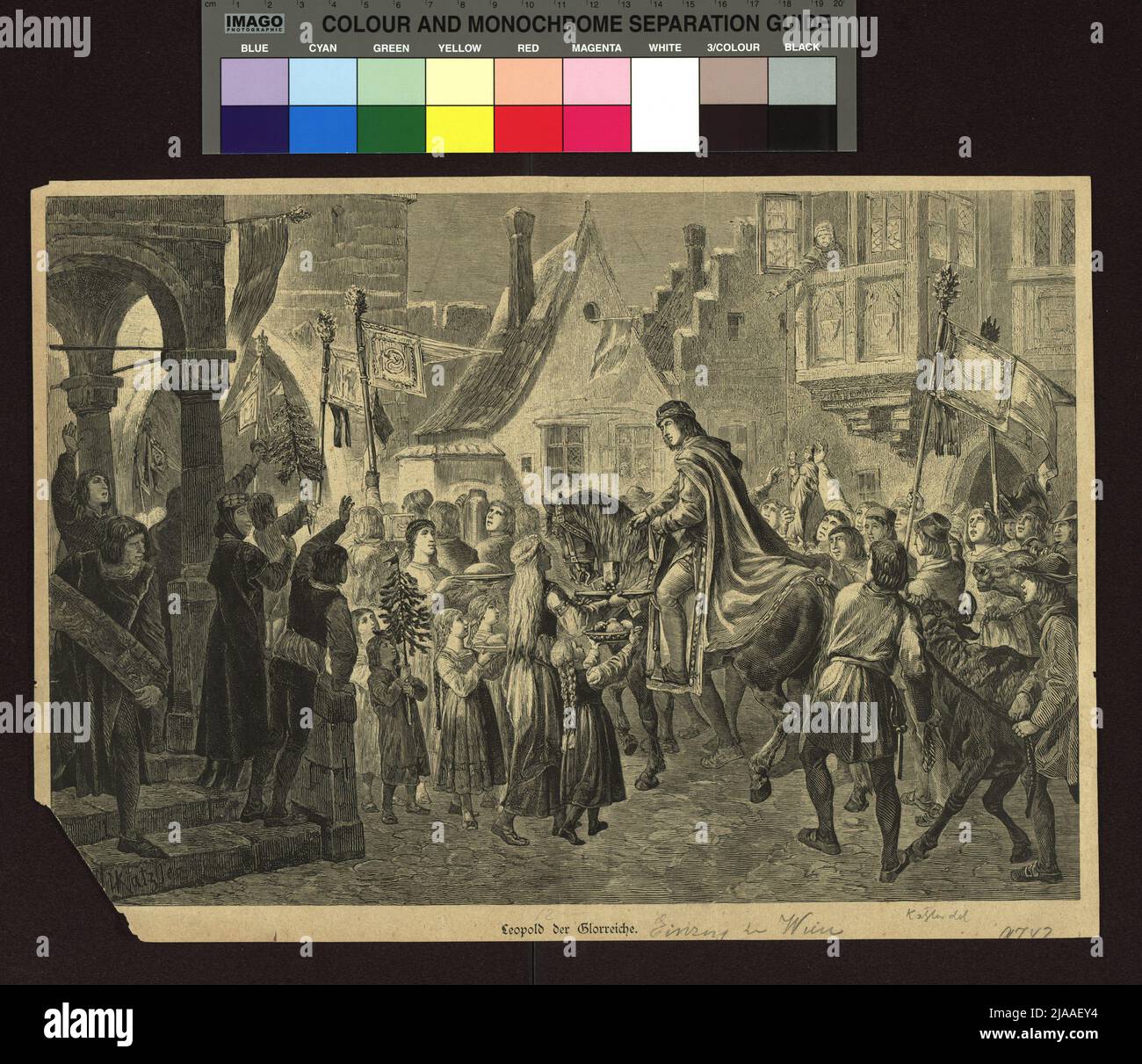 Leopold of the glorious. "(Duke of Austria 1198-1230, moving into ...