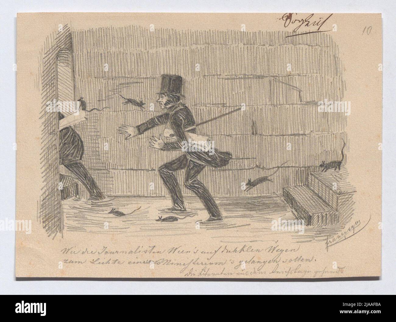 "How the journalists in Vienna should get to the light of a ministry on ...
