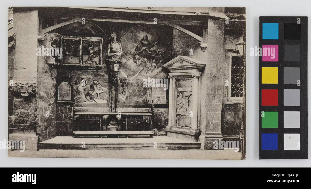 1., Stephansdom - outside - bust of the suffering Jesus and all soul ...