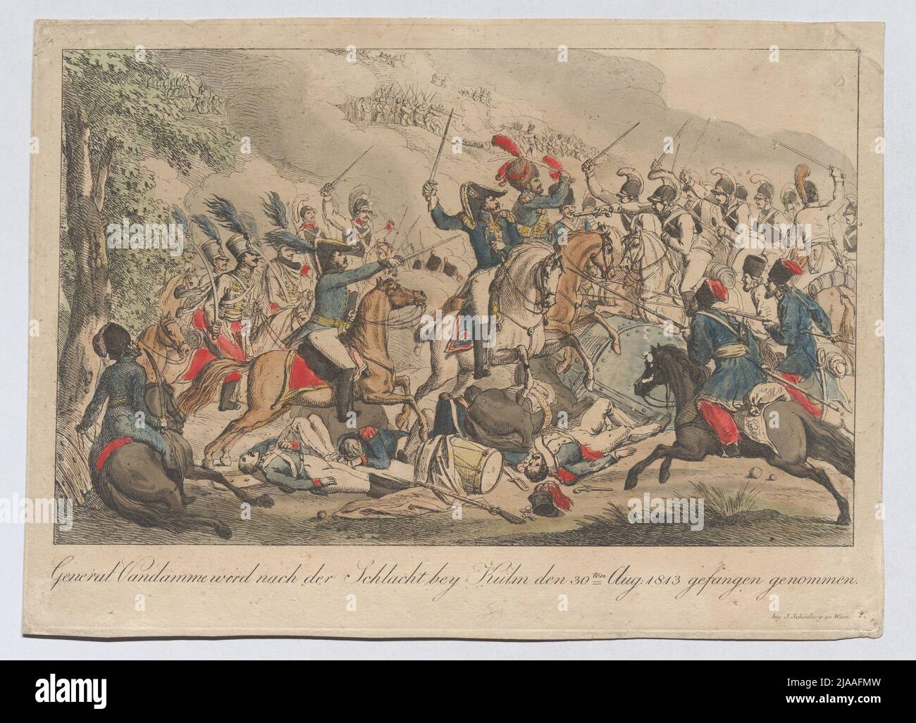 "General Vandamme was captured on August 30, 1813 after the Battle of ...