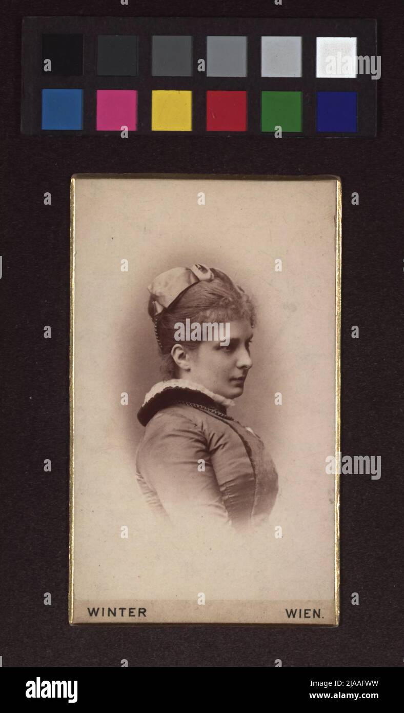Klara (Clara) Heese (1851-1921), actress. Moritz Ludwig Winter (1824 ...