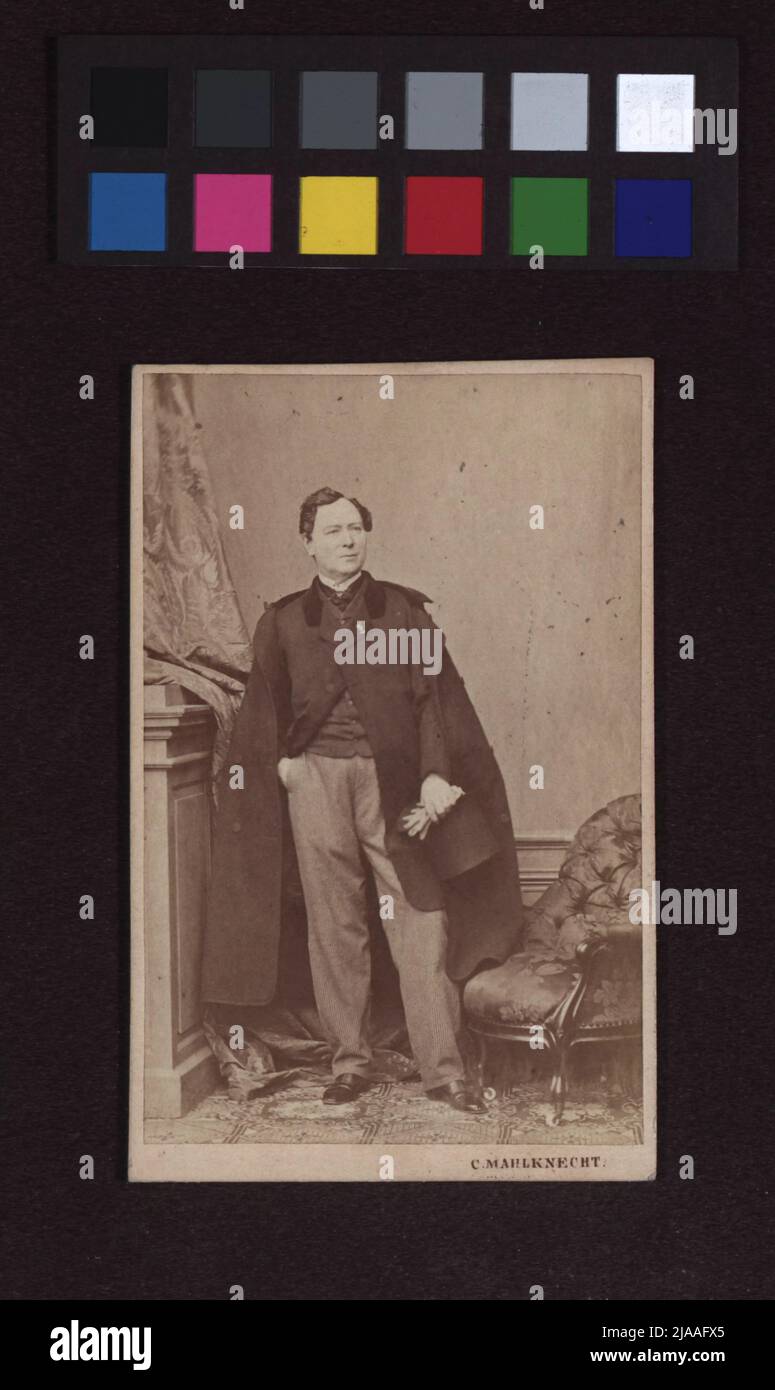 Carl Albrecht Fichtner (1805-1873), actor. Carl (Karl) Mahlknecht (1810 ...