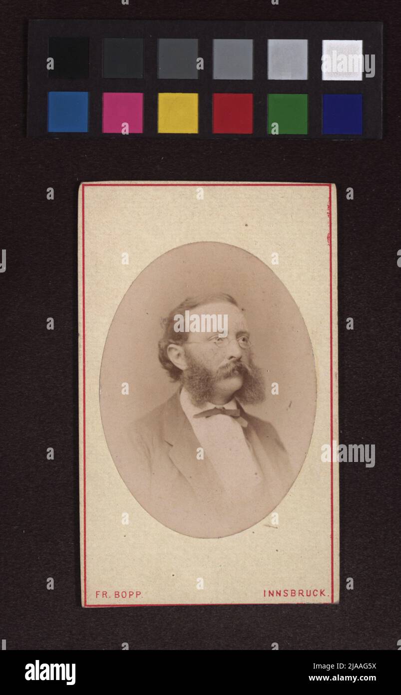 Knight Johann von Herbeck, conductor and court bandmaster. Friedrich ...