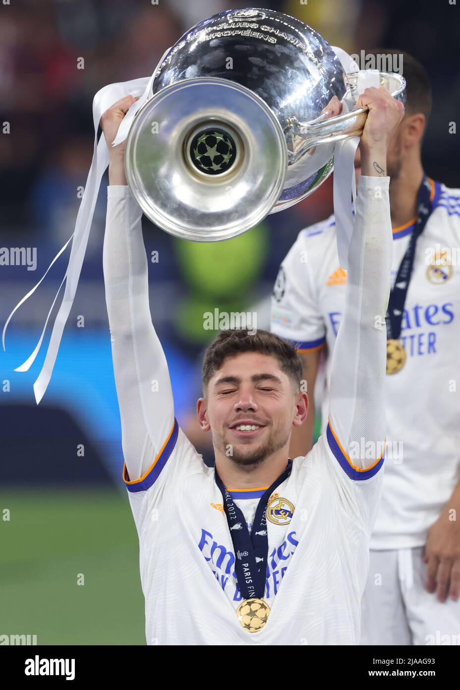 Federico valverde celebrates 2021 hi-res stock photography and images ...