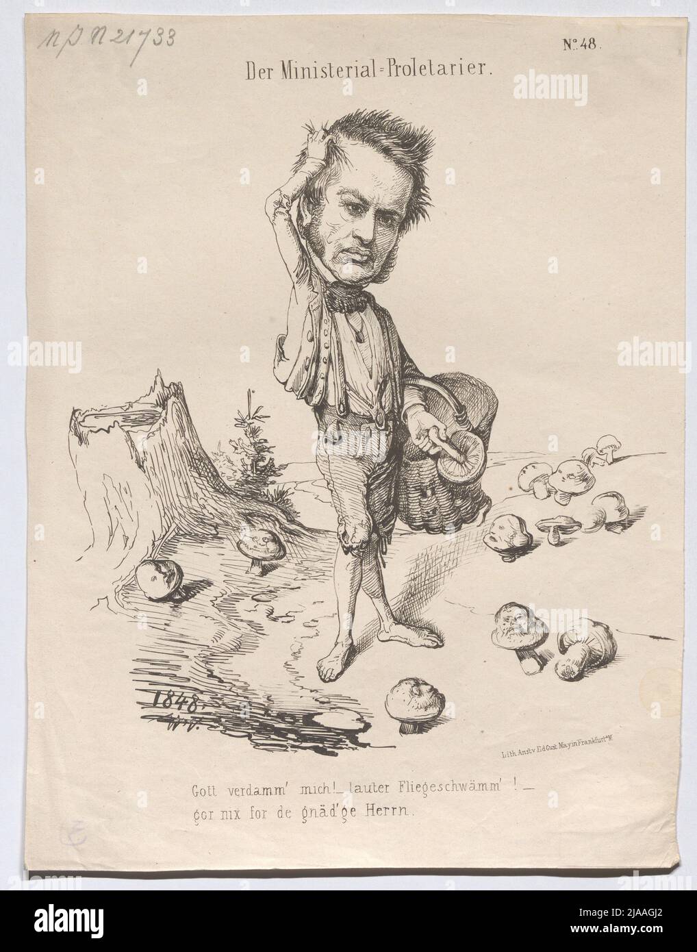 Lithograph of friedrich christoph dahlmann hi-res stock photography and ...