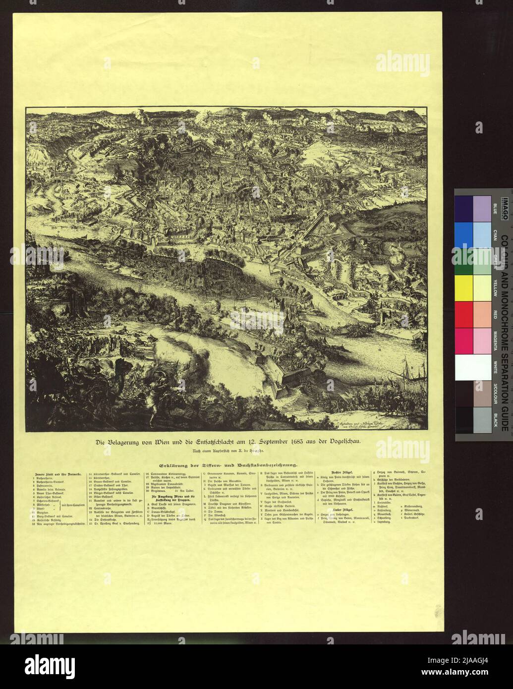 The siege of Vienna and the waste battle on September 12, 1683 from the ...