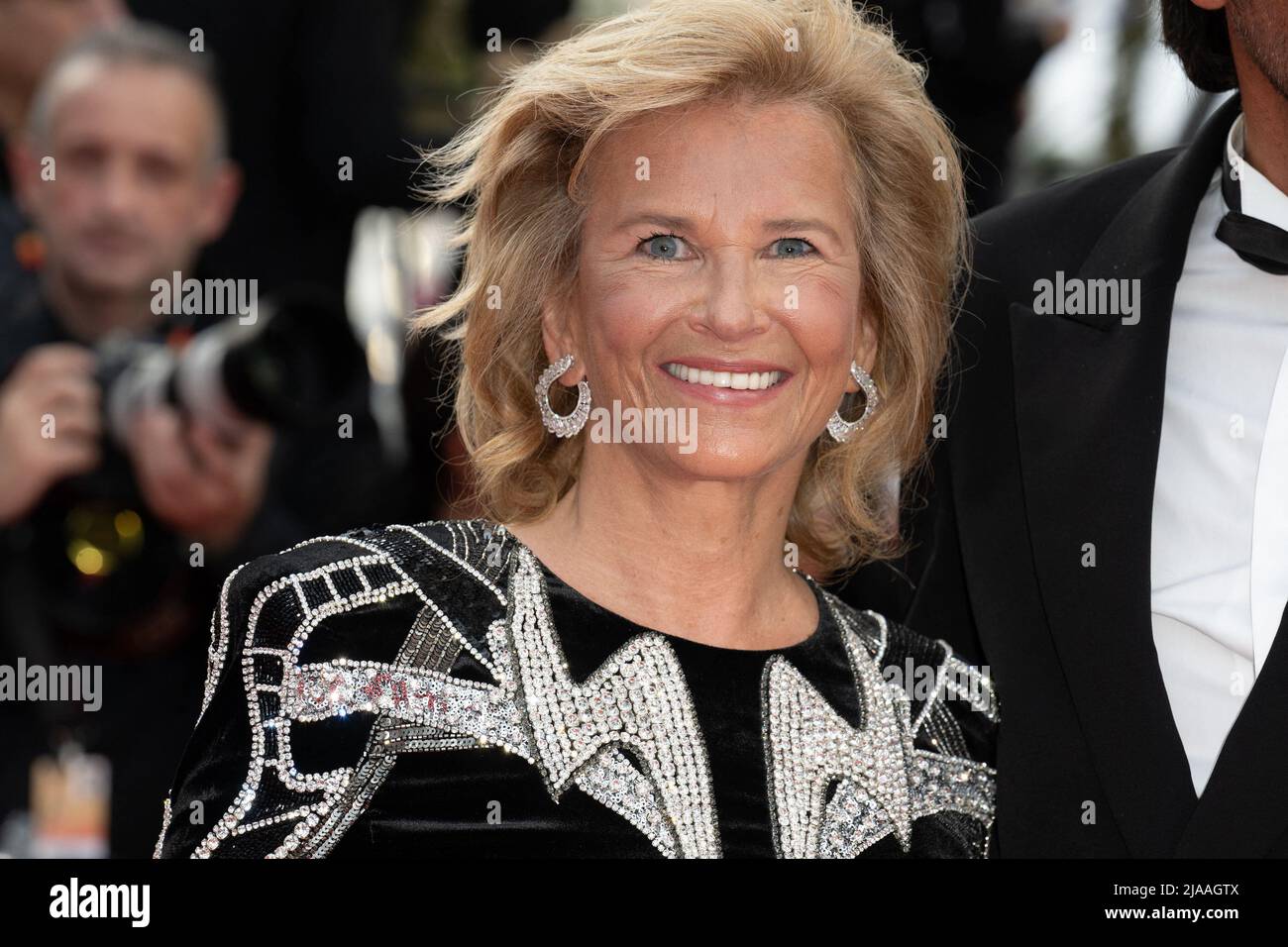 Iris Knobloch attends the closing ceremony red carpet for the 75th ...