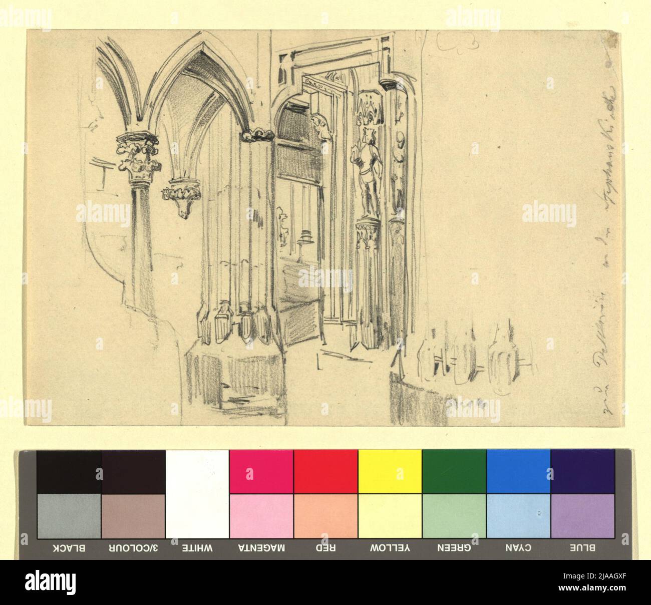 Detail in the Vienna Stephanskirche. Carl Anton Goebel (also Göbel ...