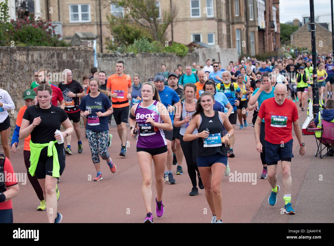 Portobello promenade, Edinburgh, Scotland, UK 29th May 2022. Edinburgh ...