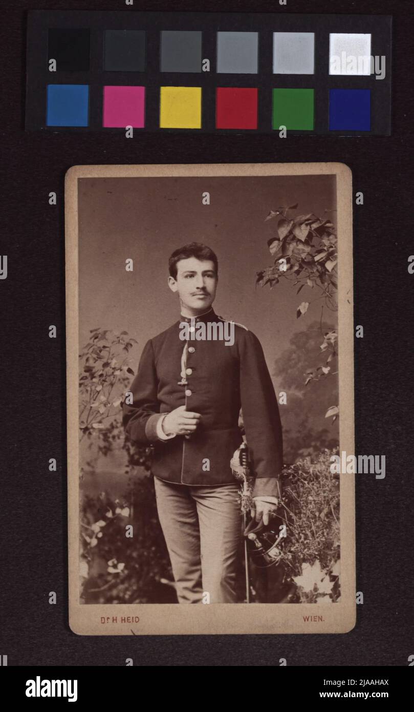 S. Mauthner. Hermann Heid (1834—1891), Photographer Stock Photo - Alamy