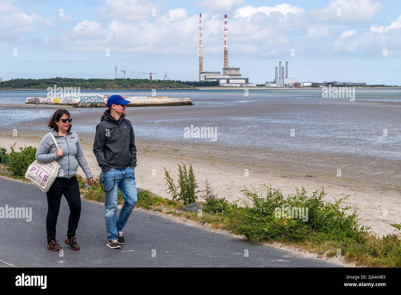 Sandymount Beach, Dublin, Ireland. 29th May, 2022. With the famous ...