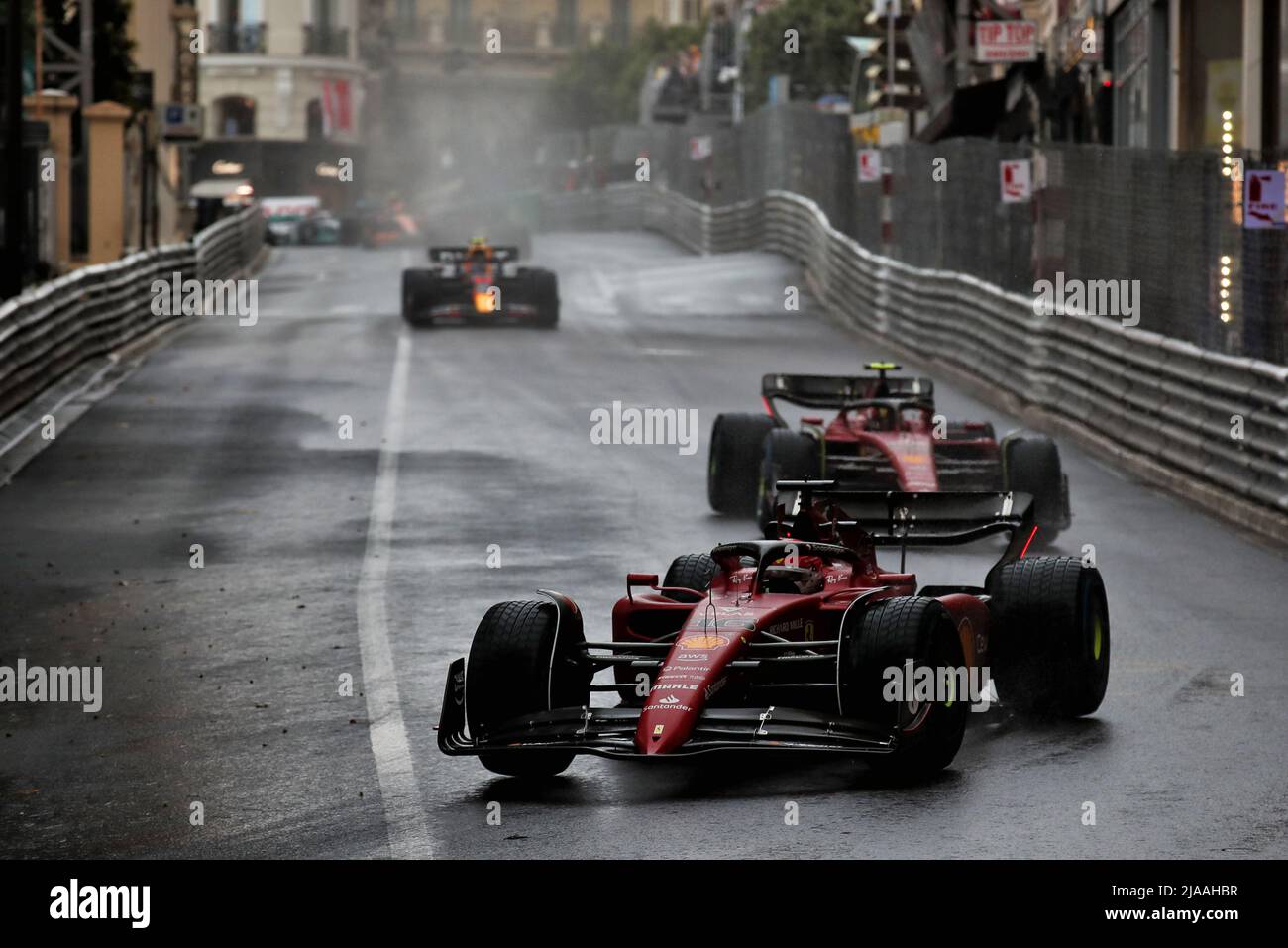 Charles Leclerc (MON) Ferrari F1-75 on a formation lap. Monaco Grand ...