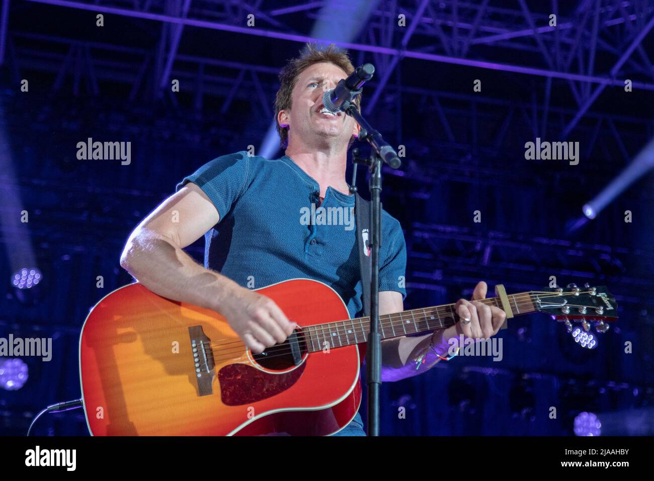Kioene Arena, Padova, Italy, May 22, 2022, James Blunt during JAMES ...