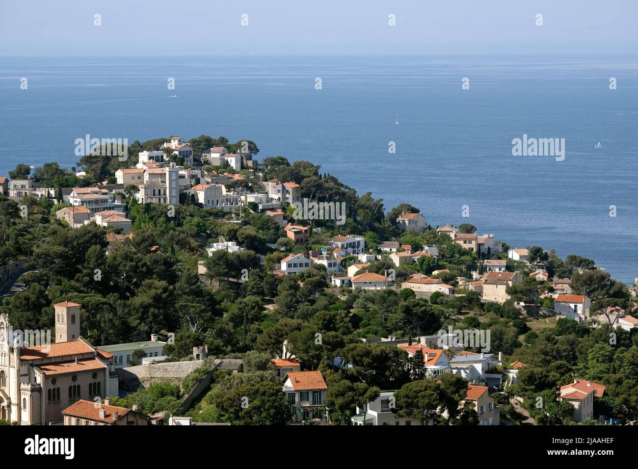 Marseille france panorama from hill hi-res stock photography and images ...