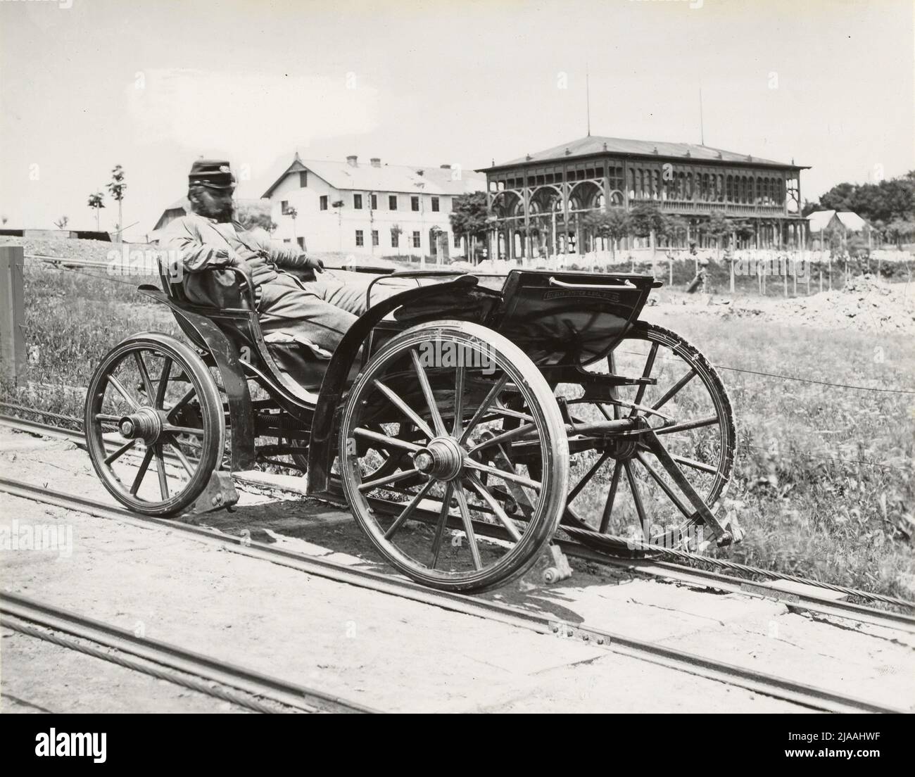14th, wire cable car to the Sophienalpe, "Fiakerwagen" (reproduction ...