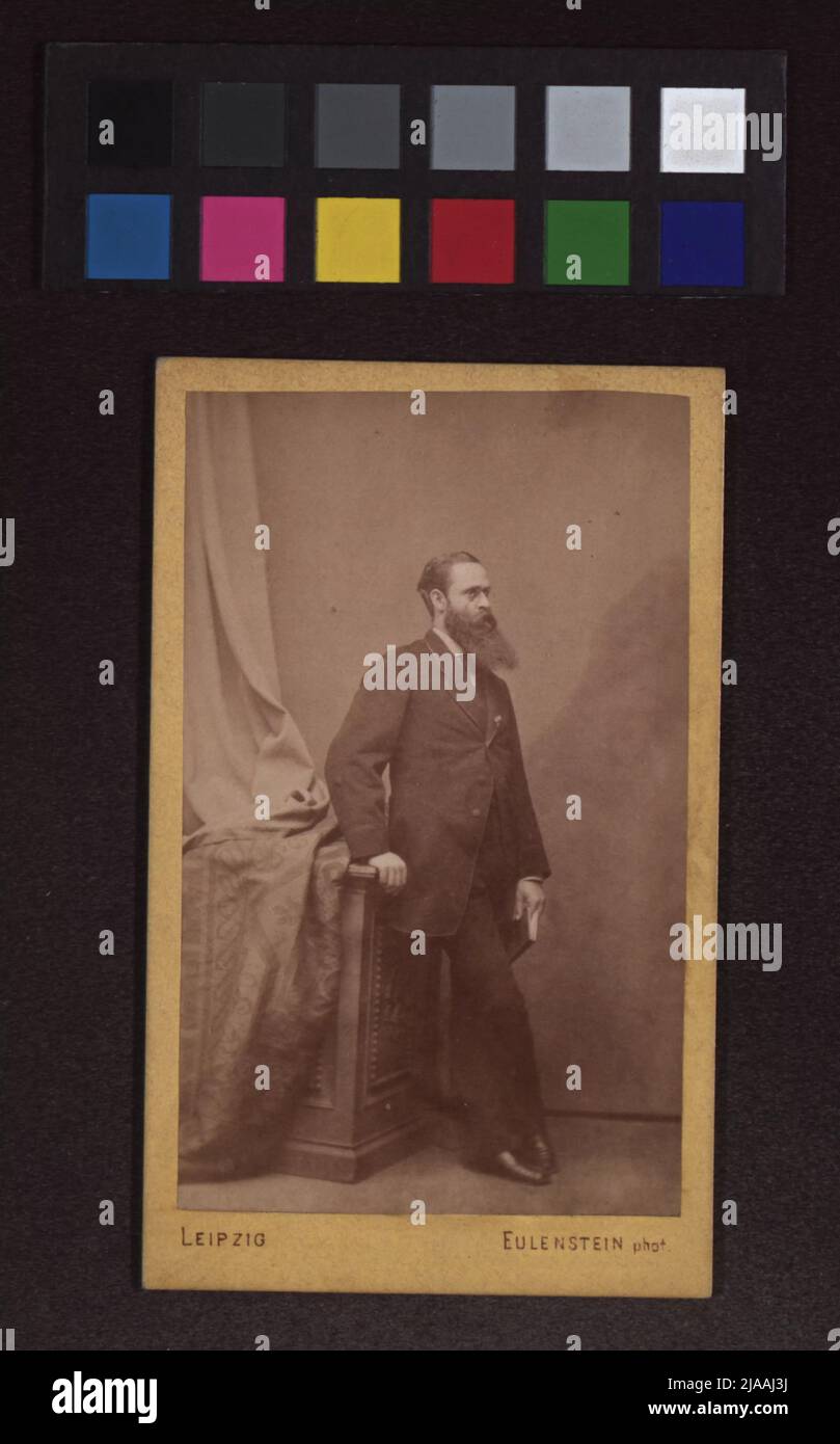 Baron Ledebur / Ledebour. Atelier Eulenstein, Photo Studio Stock Photo ...