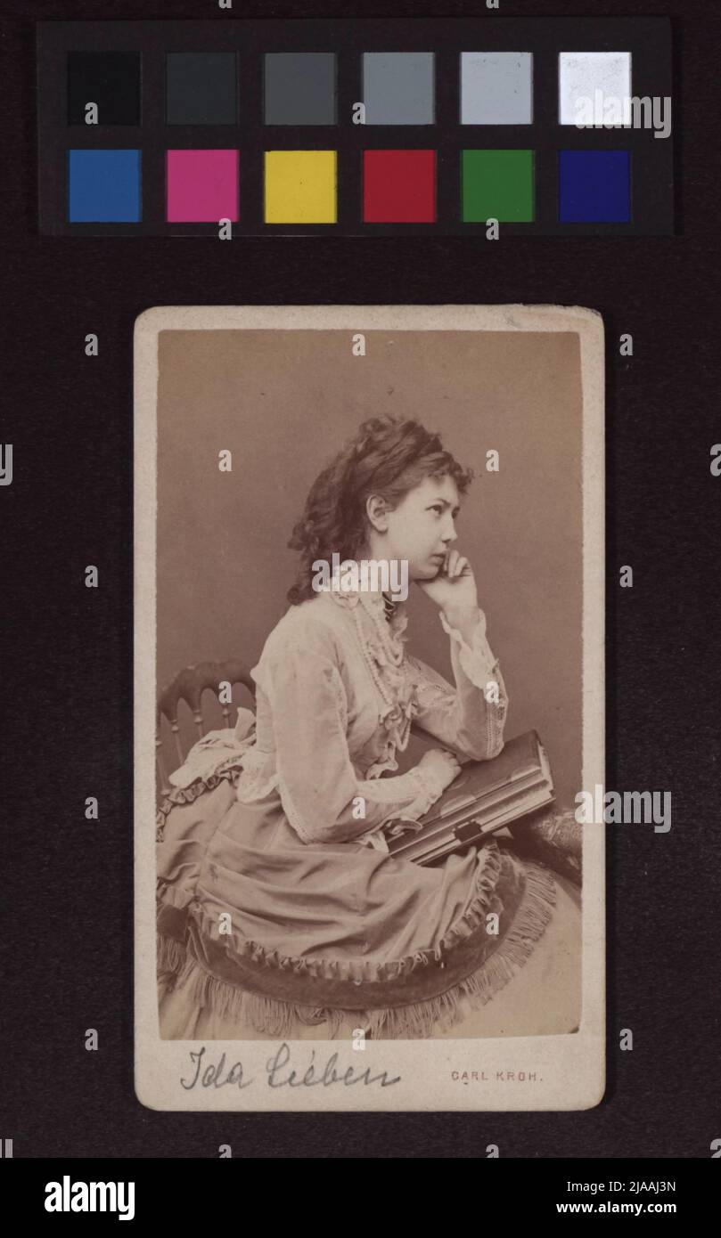 Ida love. Carl Kroh (1822-1886), photographer Stock Photo - Alamy