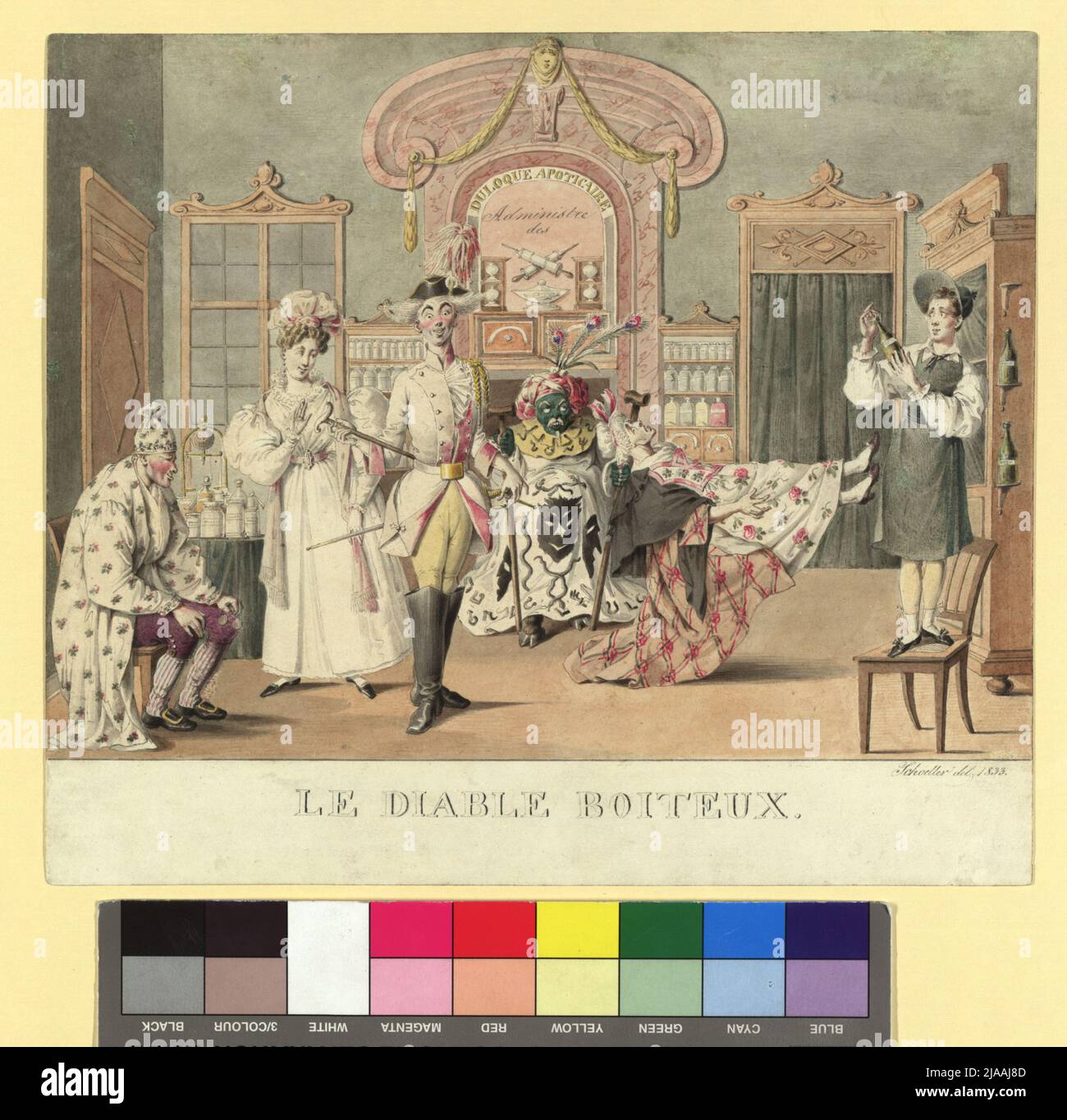 The lame devil "." The lame devil "(Szenenbild). Johann Christian ...