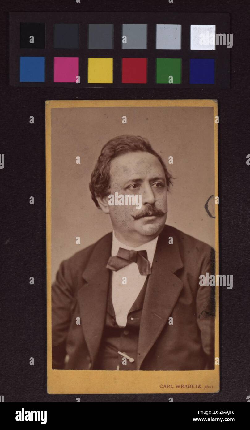 Theodor Lay (1825-1893), actor. Carl Wrabetz (1846-1924), Photo Studio ...