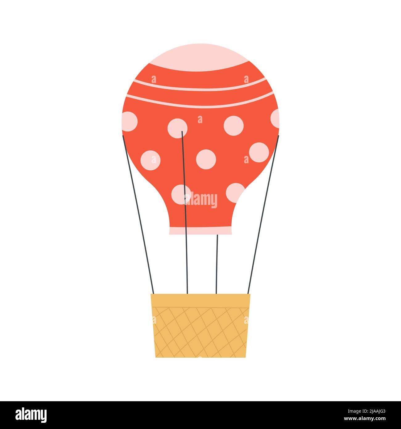 Amusement park air balloon. Circus show, entertainment games and ...