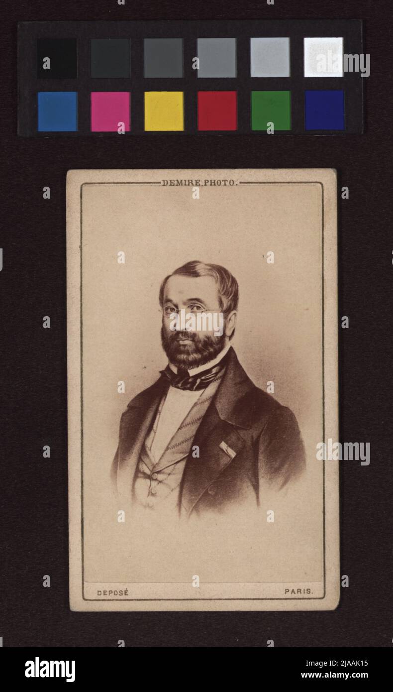 Adolphe Adam (1803-1856), composer. Demire, photographer Stock Photo ...