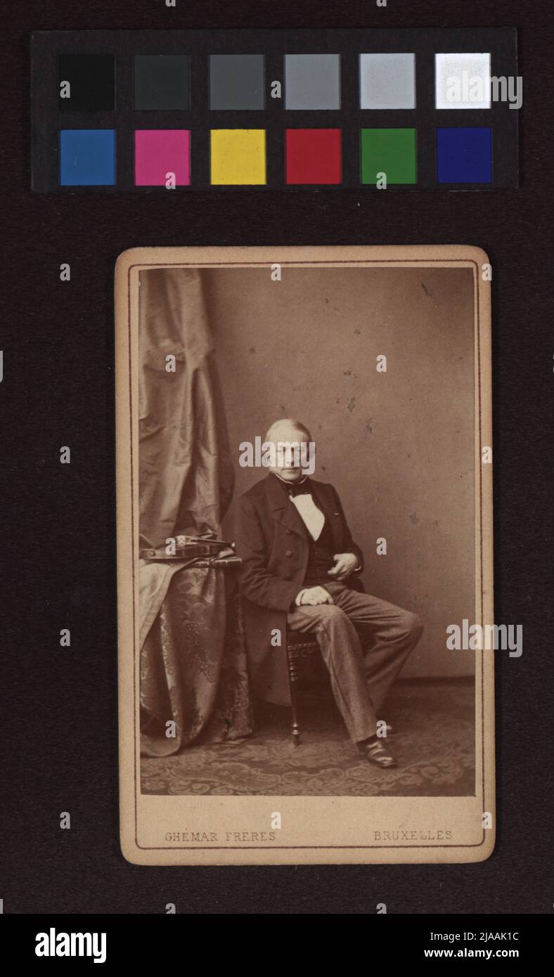 Charles-Auguste de Bériot (1802-1870), violinist. Ghemar brothers ...