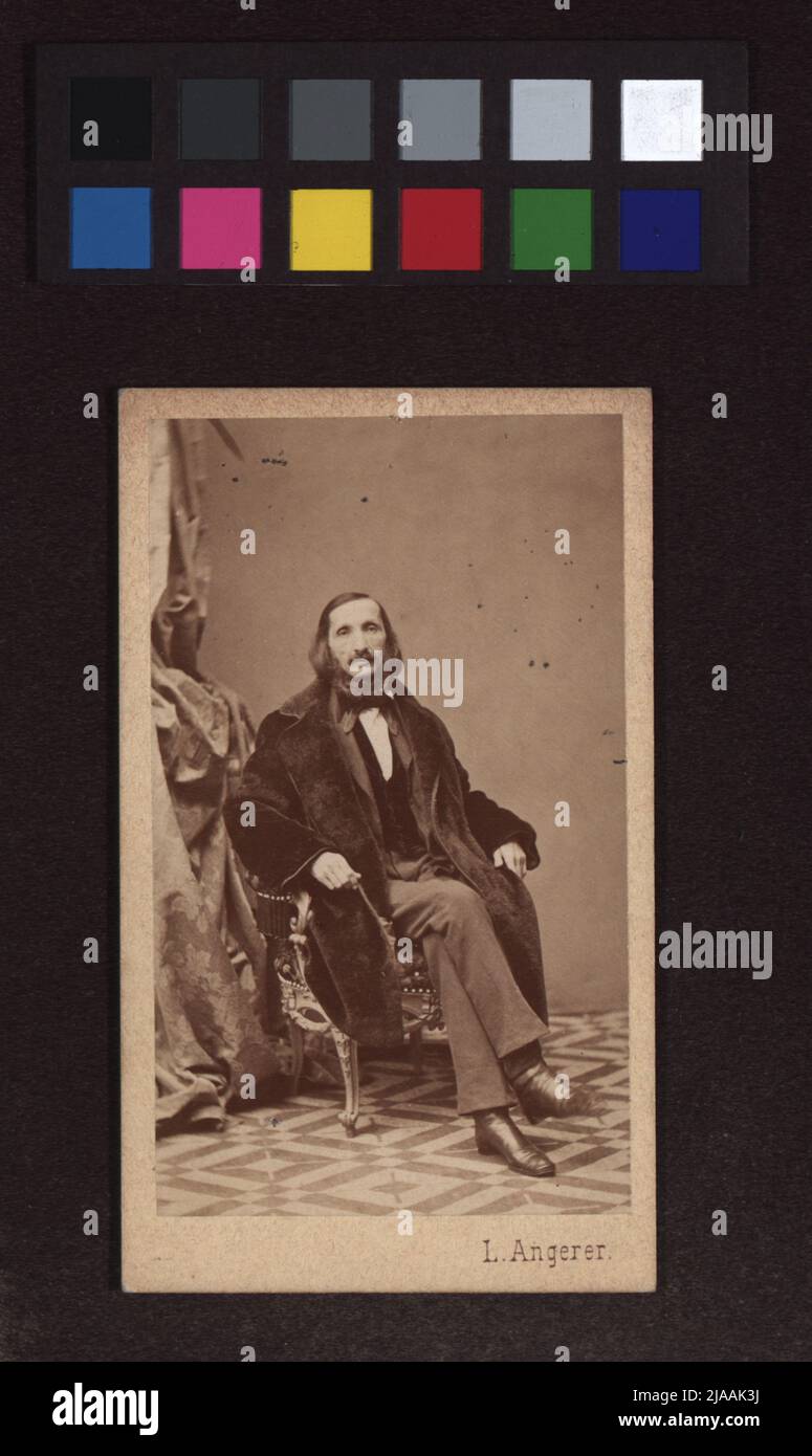 Heinrich Wilhelm Ernst (1814-1865), violin virtuoso. Ludwig Angerer ...