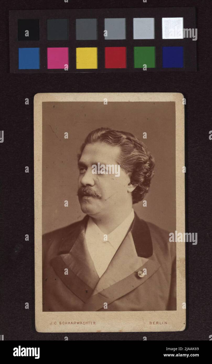 Ernesto Rossi, actor. Julius Cornelius Schaarwächter (1847-1904 ...