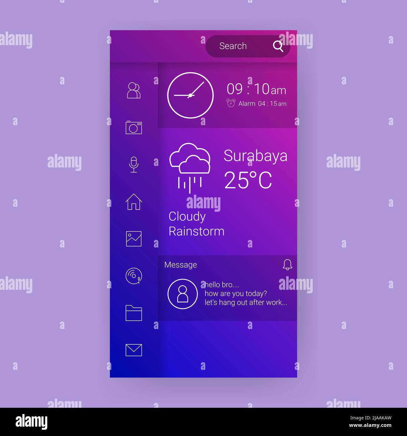 Floating arrangement Stock Vector Images - Alamy