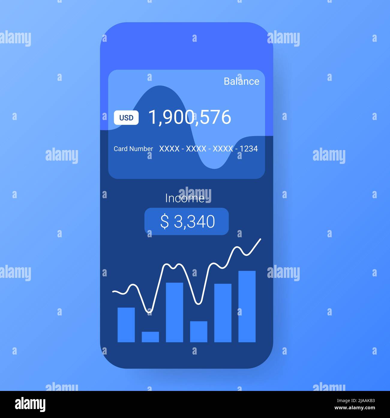 Banking login ui vector hi-res stock photography and images - Alamy