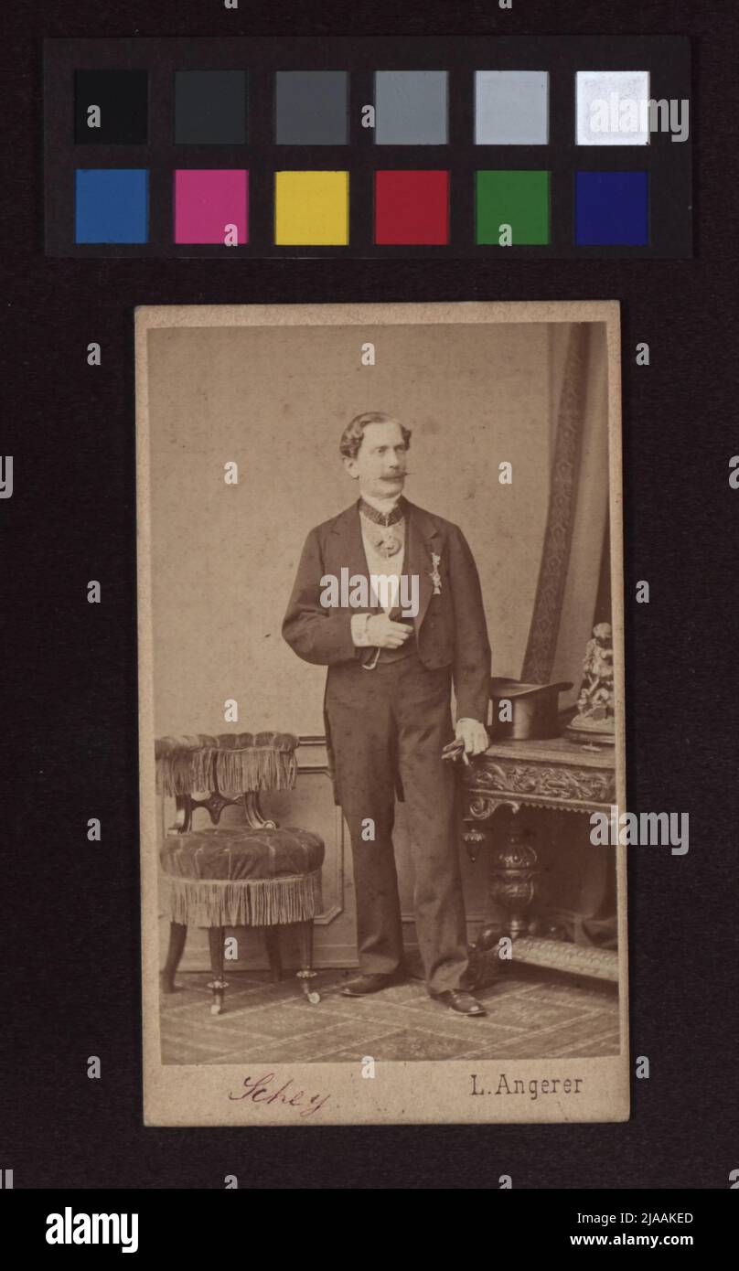 Friedrich Baron Schey von Koromla (1815-1881). Ludwig Angerer (1827 ...