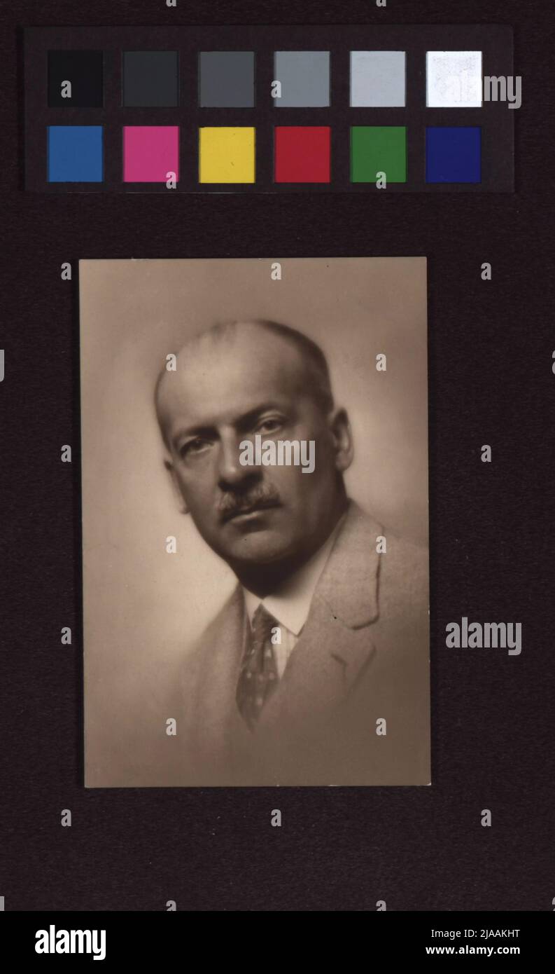 Remigius Geyling (1878-1974), Maler. Unknown, Photographer Stock Photo ...