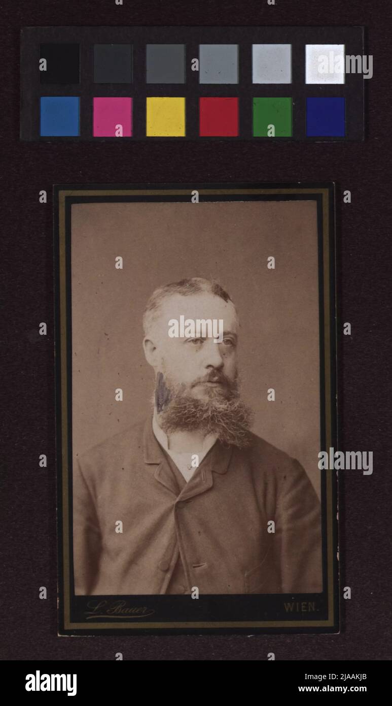 Michael Ignaz Fellner (1841-1912), architect. Louis Bauer, Photographer ...