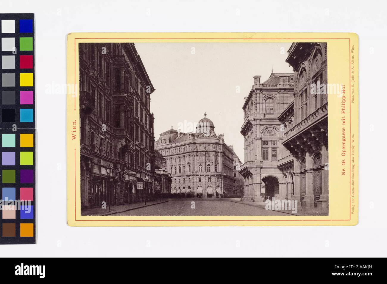 1st, Opererngasse - General - View against Philipphof. Publisher of the ...
