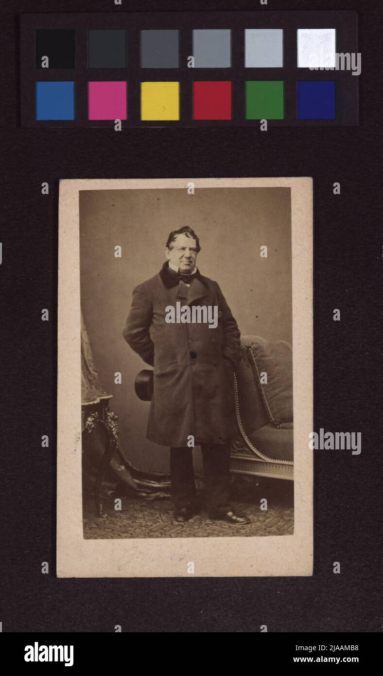 Louis Grois (1809-1874), singer, actor. Ludwig Angerer (1827-1879 ...