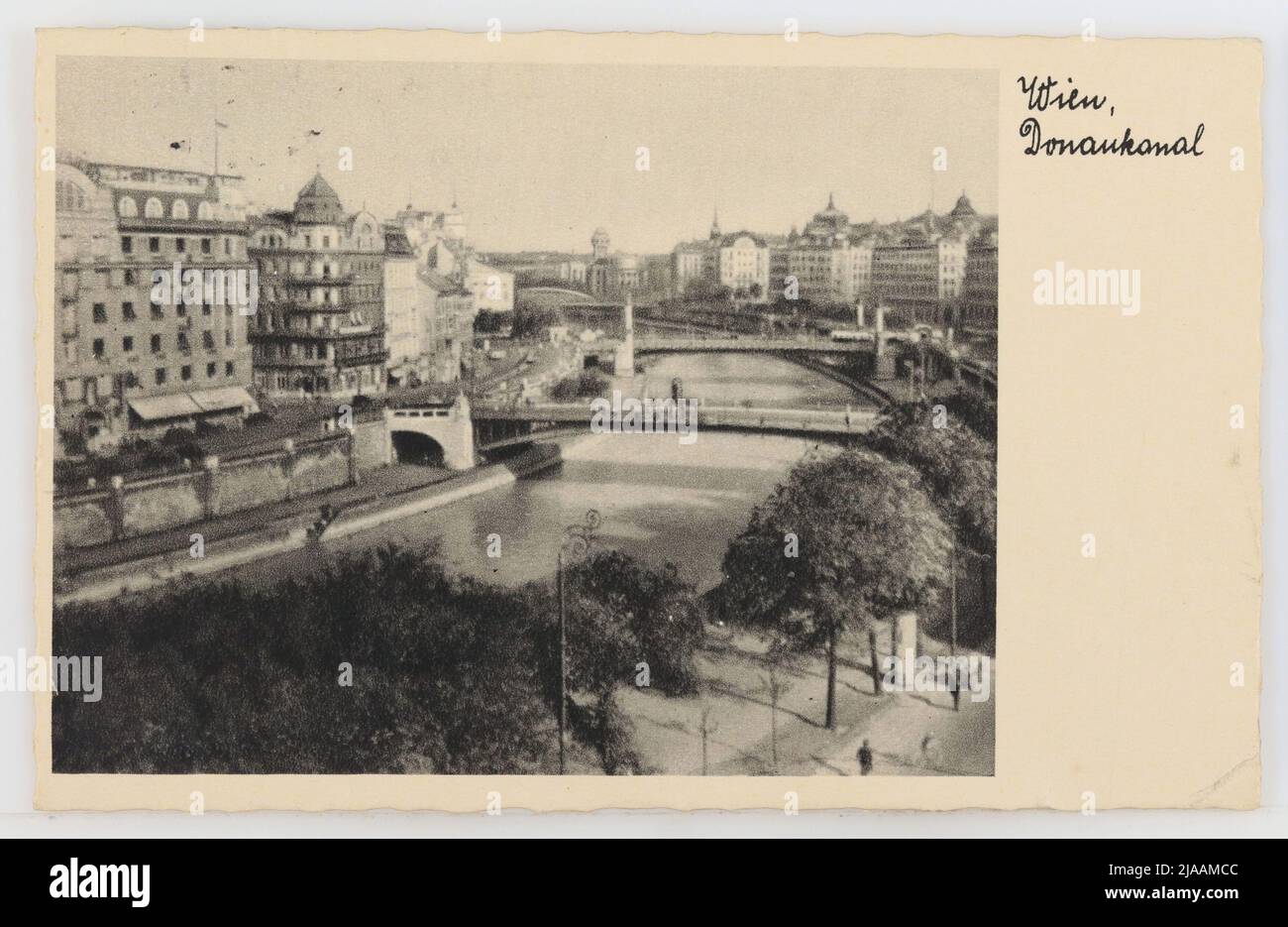 Who, Donauchanal ". Blush Kahn Kg (B. K. W. I.), PROCERERS Stock Photo ...