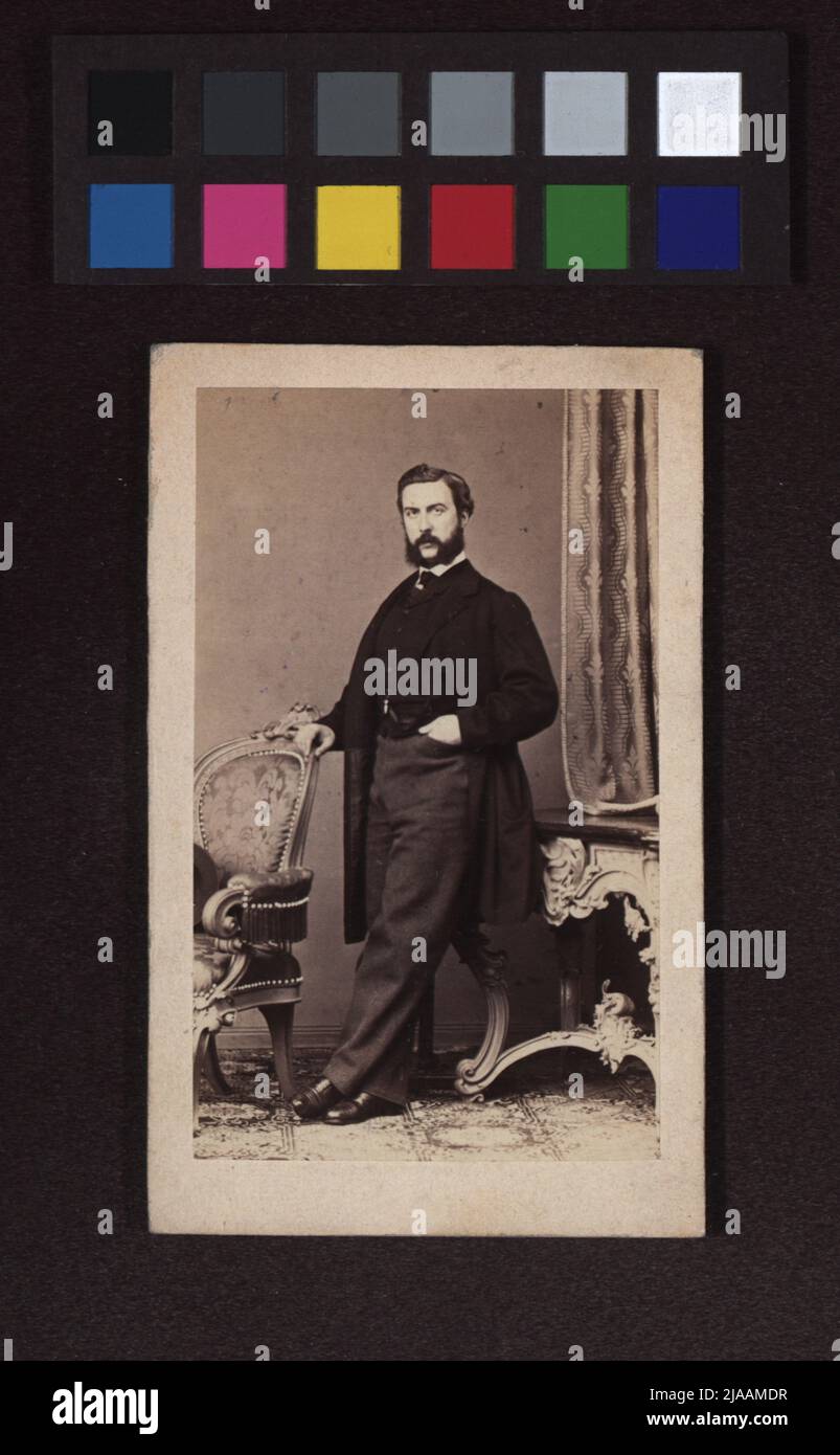 Camillo Walzel (1829-1895). Unknown, Photographer Stock Photo - Alamy