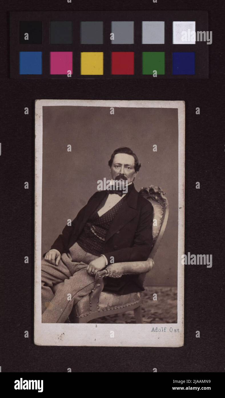 Gustav Ignaz Graf Chorinsky, city holder of Lower Austria. Adolf Ost ...