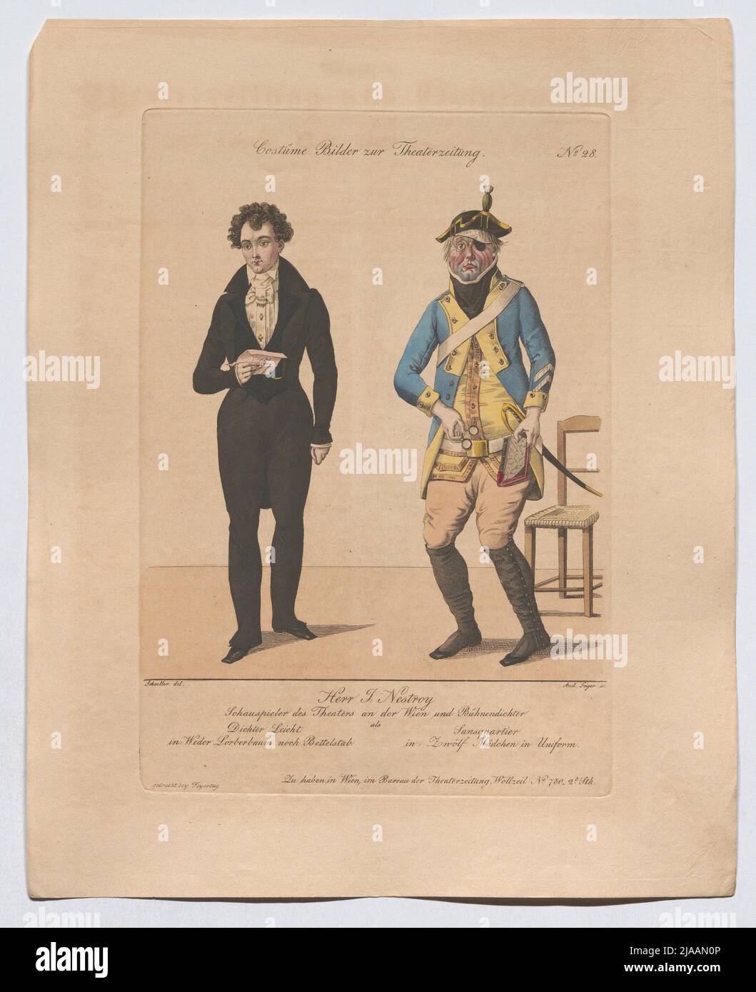 Mr. J. Nestroy as a poet easily in "neither laurel tree nor begging ...