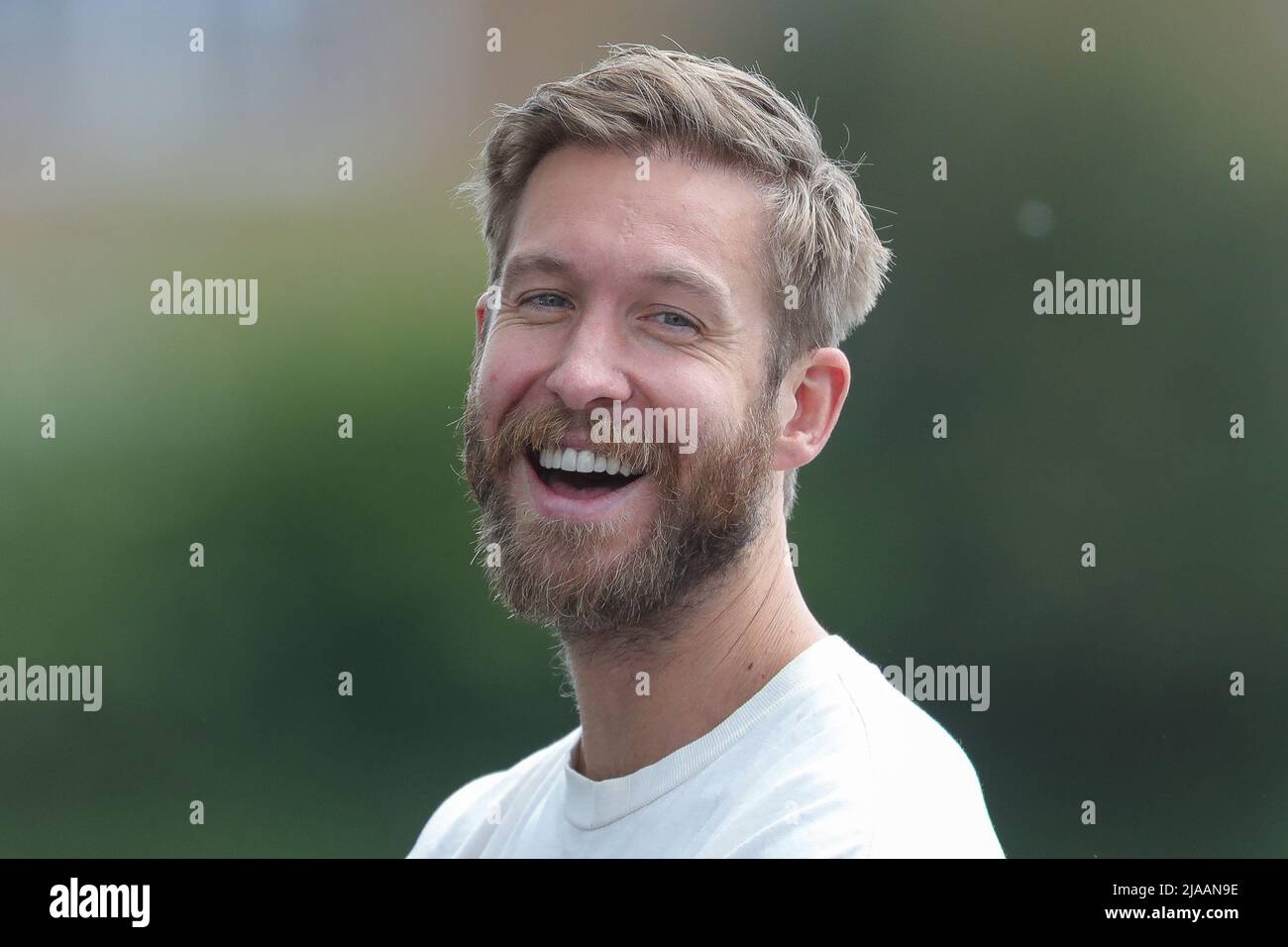 Calvin Harris Blonde Hair