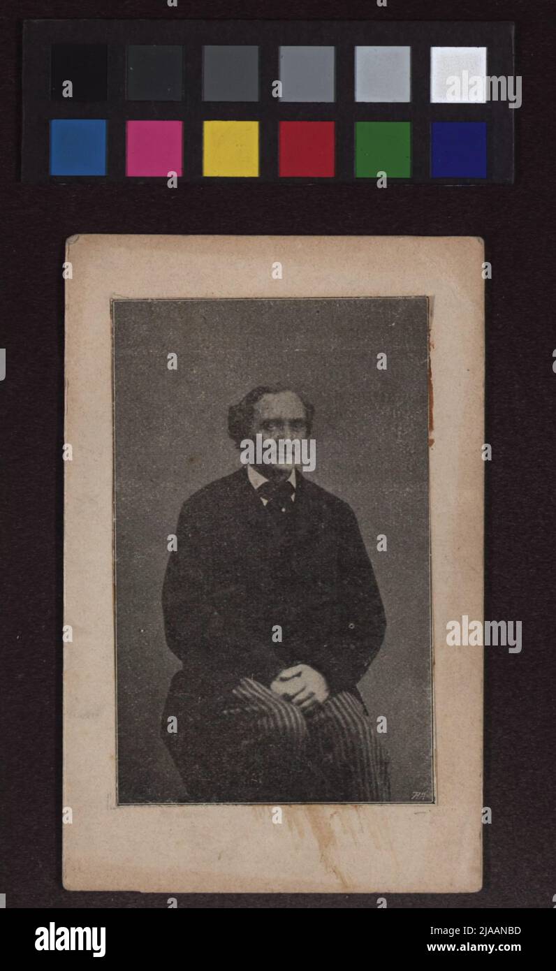 Johann Nestroy (1801-1862), playwright, actor, opera singer. Hermann ...