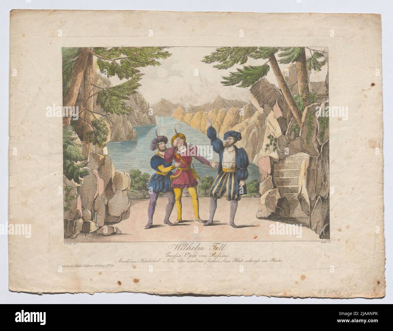 Wilhelm Tell / Große Oper from Rossini (Theatrical Image Gallery for ...