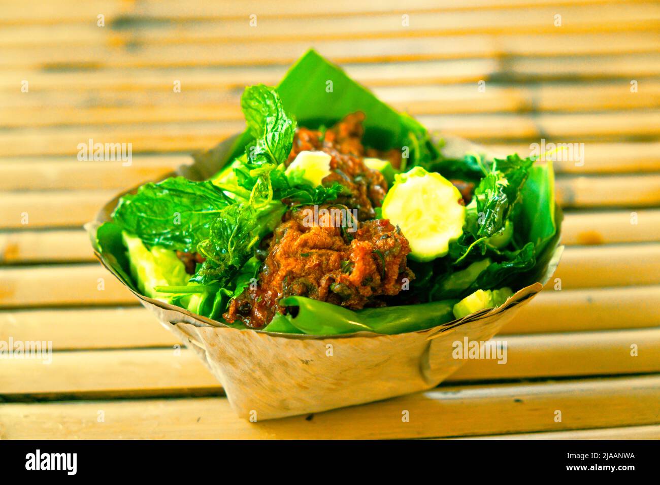 Thai Food Curried fish cake. Fish Cake organic nature package Stock ...