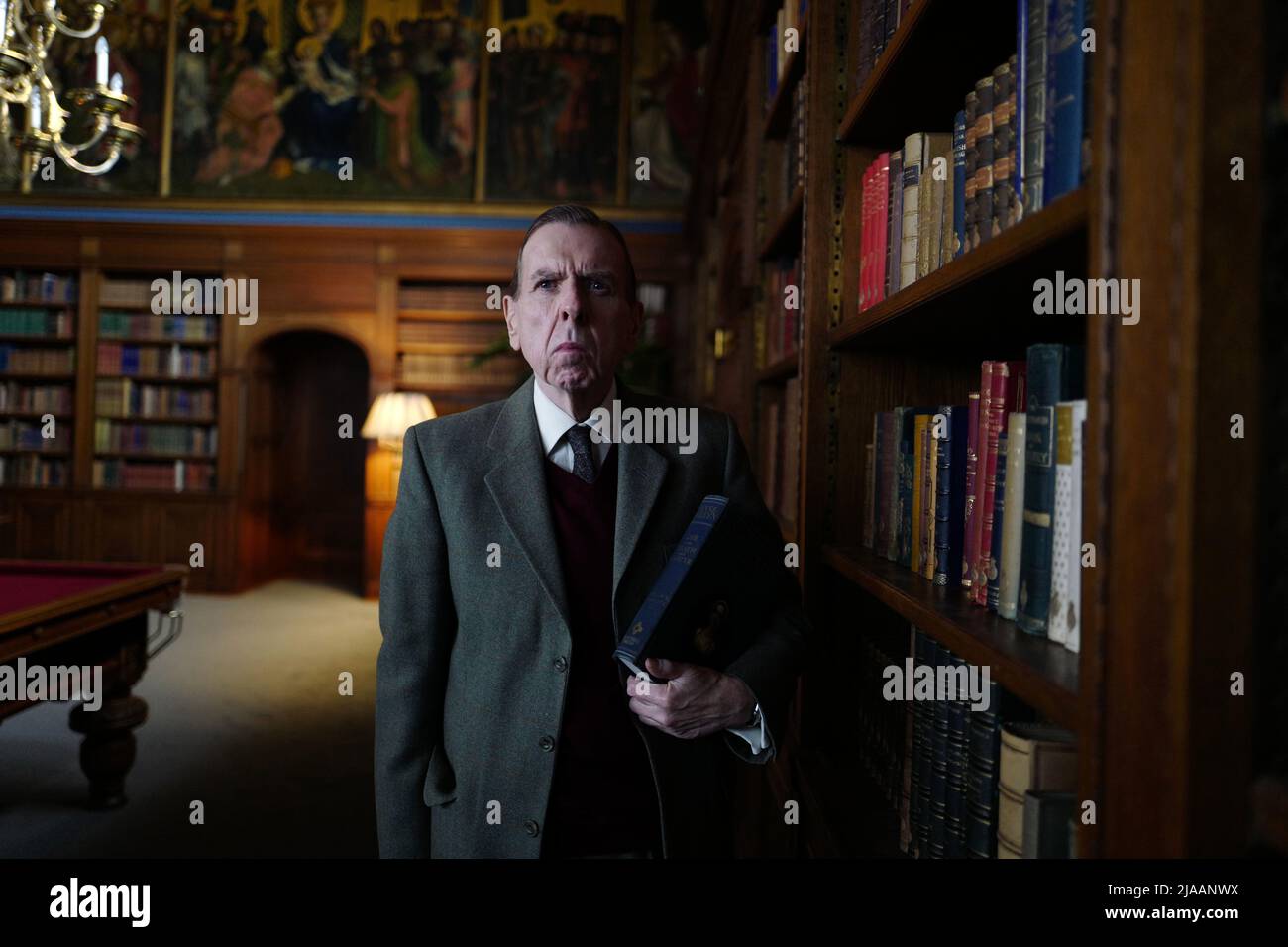 TIMOTHY SPALL in SPENCER (2021), directed by PABLO LARRAIN. Credit ...